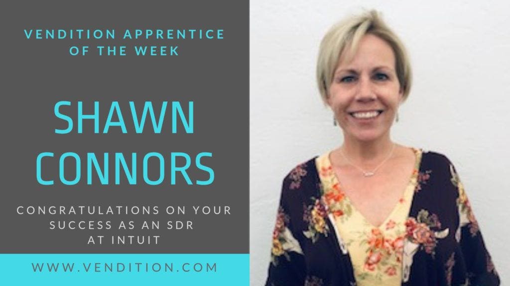Apprentice of the Week: Shawn Connors | Vendition